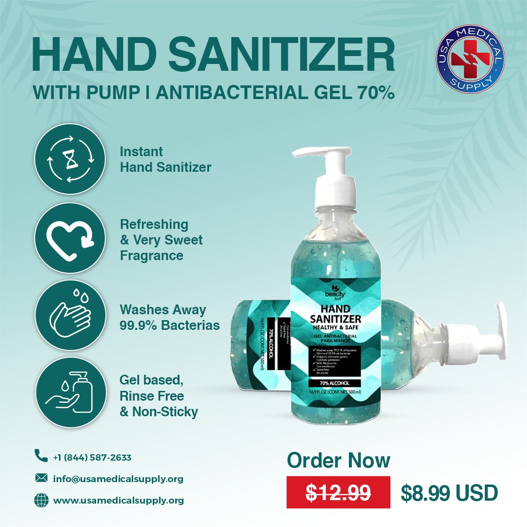 Keep Your Hands Germ Free With Antibacterial Hand Sanitizer - Sohago