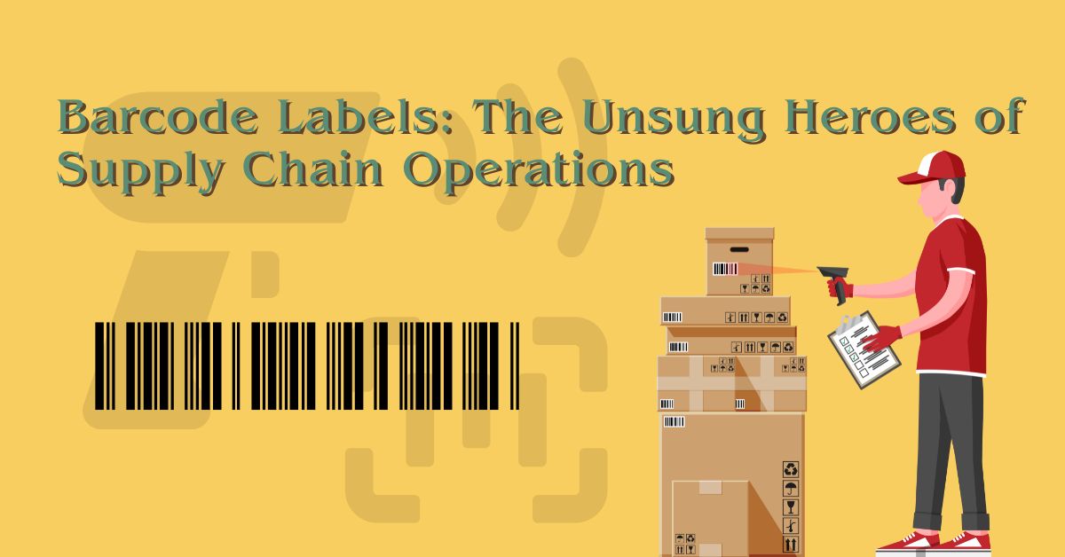 Barcode Labels: The Unsung Heroes of Supply Chain Operations - Sohago